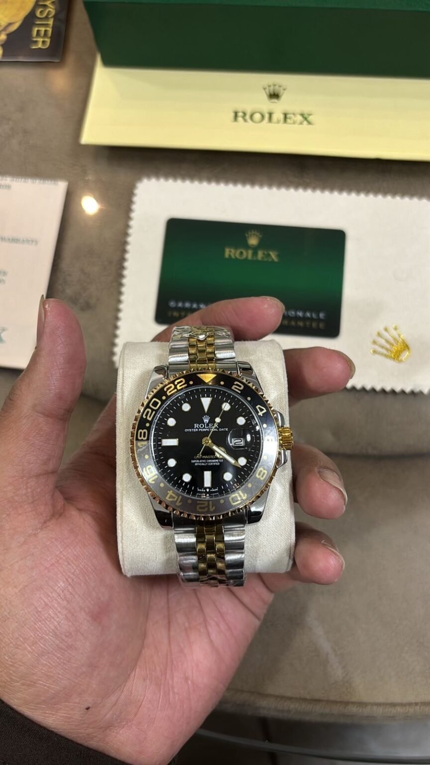 Rolex Oyster Perpetual GMT Master Zombie Quartz Machine – superwrist.in